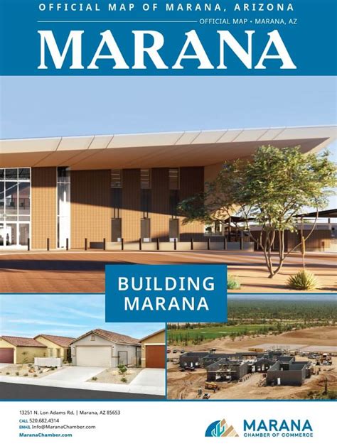 Official Marana Guide And Map Marana Chamber Of Commerce