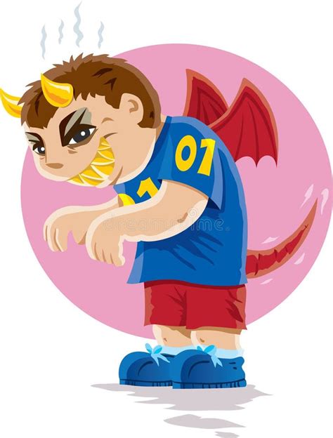 Devil Boy Stock Vector Illustration Of Isolated Caricature 20899811