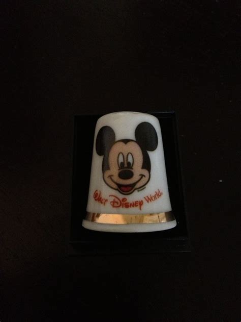 Mickey Mouse Thimble My Collection Thimbles Sewing Items Mickey