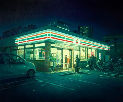 Keita Morimoto Lingers Within The Synthetic Mild Of City Nights — Colossal Artshow24