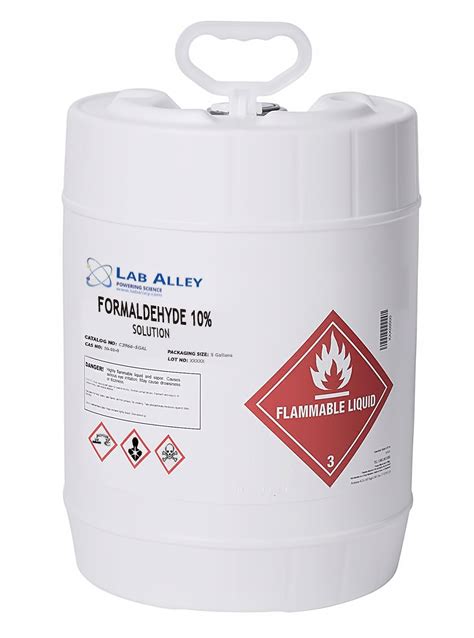 Formaldehyde 10 Solution Formalin Buffered Topical Solution Lab Alley