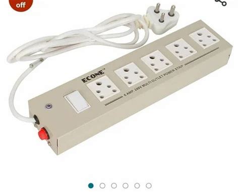 3 Pin 6 Electric Extension Socket At ₹ 400 Piece In Noida Id