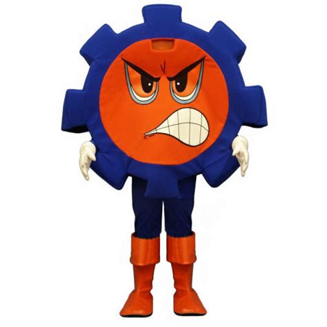 Clovis Cog Mascot Costume Fc128 Z
