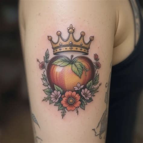18 Apple Tattoo Ideas That Are Bold Sweet And Symbolic