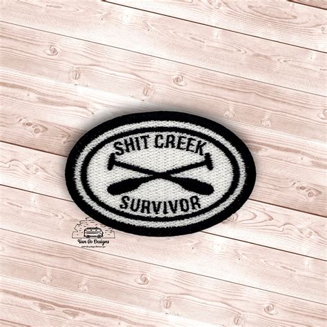 Creek Survivor Patch Digital Download Van Go Designs