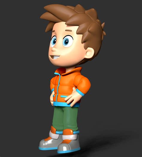Alex Porter Paw Patrol 3d Model By Lovemodel