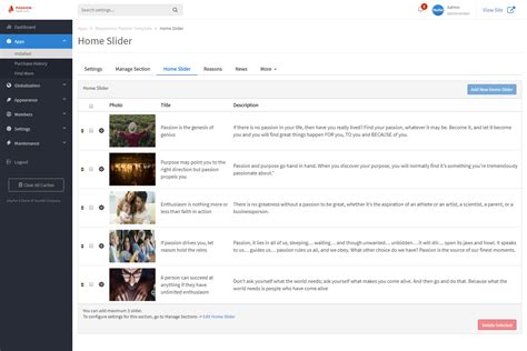 Passion Template V4 Younetco Phpfox Store