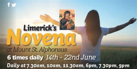 Limericks Novena At Mount St Alphonsus 14 To 22 June Monaleen Parish