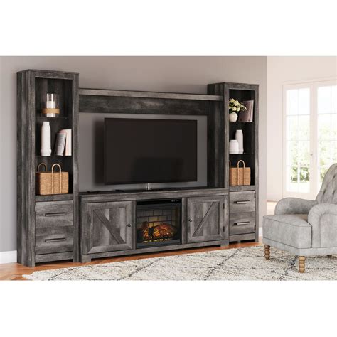 Wynnlow Entertainment Unit With Fireplace Ashley Canada