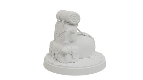 Free 3d Plasmoid Slime Dnd Miniature Model Turbosquid 2125807