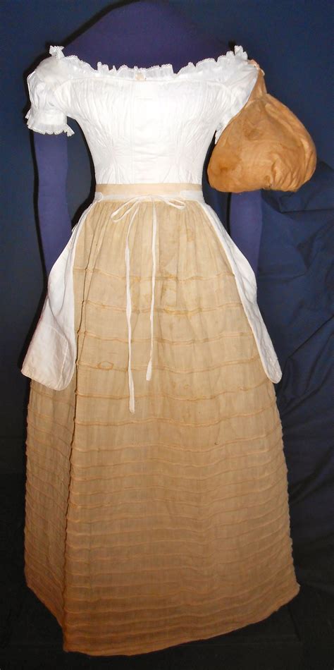 This Is What A Lady Wore Underneath Her 1825 1830 Gown Corset Chemise