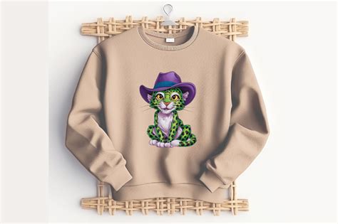 Cute Exotic Leopard Clipart Png Design Graphic By Bundle · Creative Fabrica