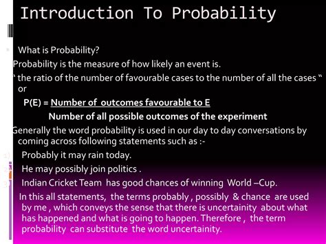 Probability Pptx