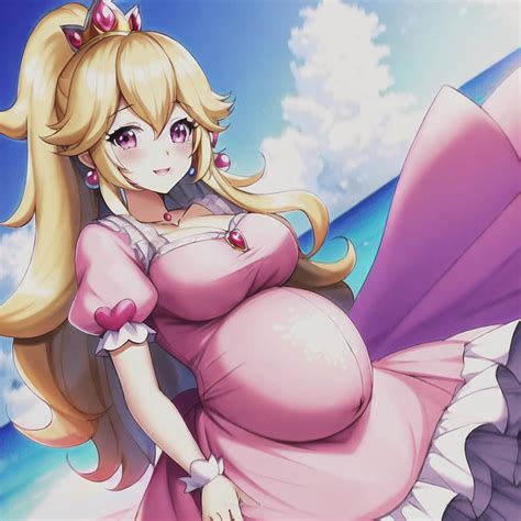 Pregnant Princess Peach By Iamliljuicy On Deviantart