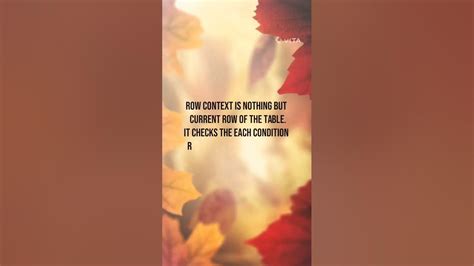 Power Bi Interview Questionspowerbicourse Powerbiinterview Powerbiforbeginners Rowcontext