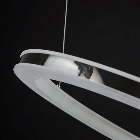 Modern Simple Led Pendant Light Acrylic Led Circle Pendant Light 1 Tier