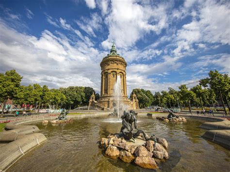 Der Wasserturm Das Wahrzeichen Mannheims