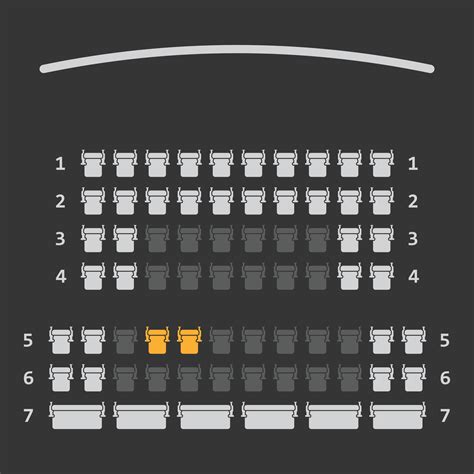 The Seating Plan For The Theatre 61650229 Vector Art At Vecteezy