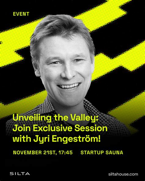 Yes Vc Partner Jyri Engeström Is Convinced He Can Pull Another Iceye Or