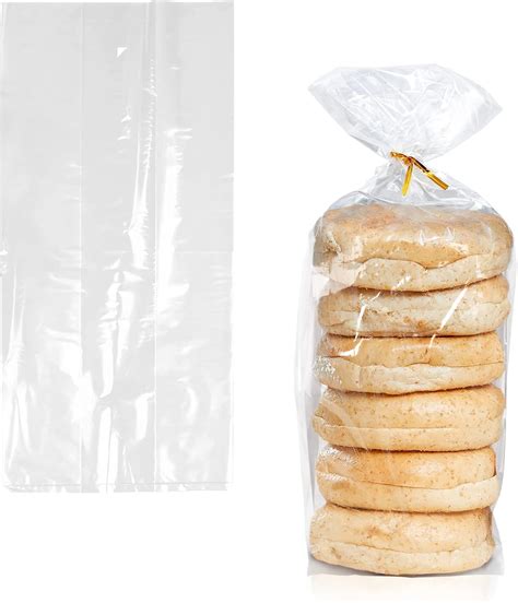 Apq Clear Gusseted Poly Bags 6 X 3 X 18 Inches Pack Of