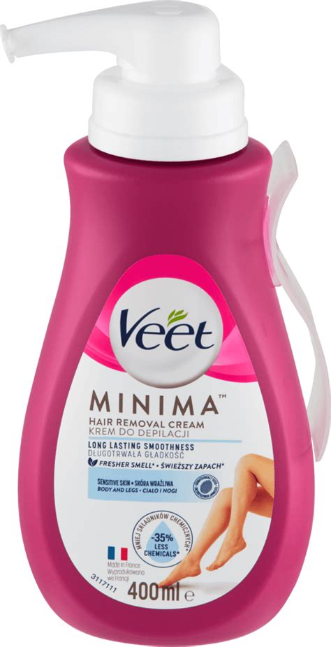 Veet MINIMA depilační krém, 400 ml | dm.cz