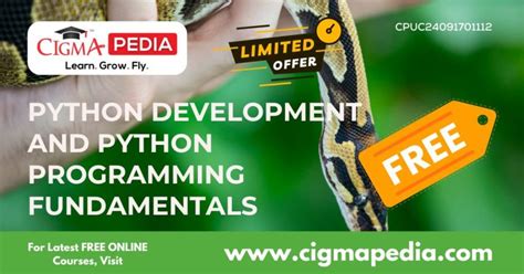Python Development And Python Programming Fundamentals Free Udemy
