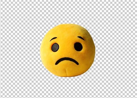 3d Emoji With An Sad Face Premium Ai Generated Psd