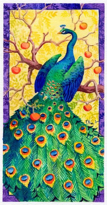 Brilliant Peacock By Paul Brent The Art Needlepoint Company