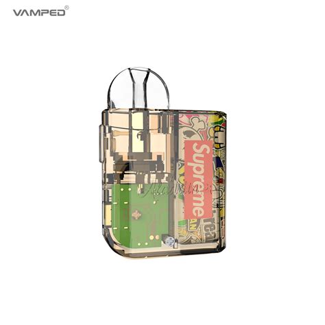 New Popular Vaporizer Vamped Rechargeable E Cigeratte Refillable Vape