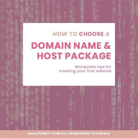 how to get a domain name and choose hosting