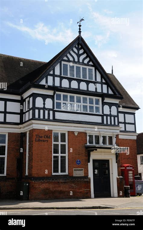 The Old Library Hertford Hertfordshire The Public Library Occupied