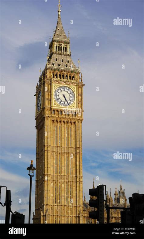Elizabeth Tower Also Known As The Big Ben Tower In The Houses Of