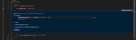 Debugging With Precision Conditional Breakpoints Dev Community