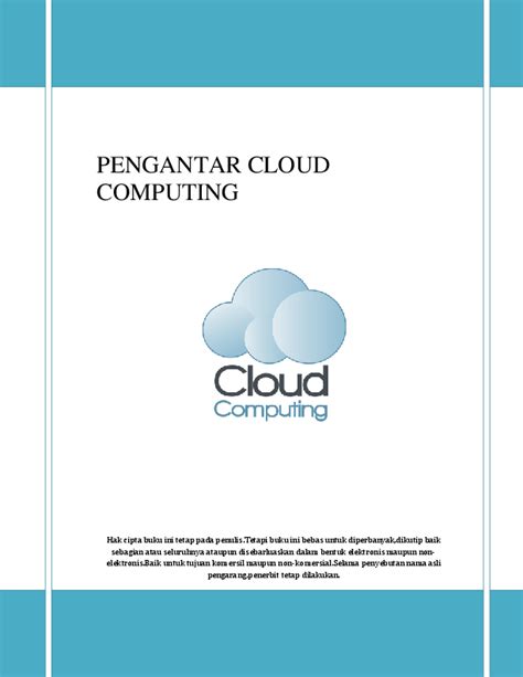 Pdf Pengantar Cloud Computing