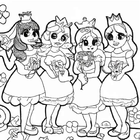 Princesas Do Mario Desenhos Para Colorir