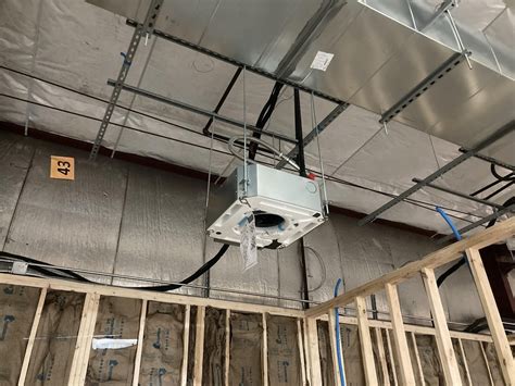 Mini Split Ceiling Cassette Units Condensate Lines Rhvac