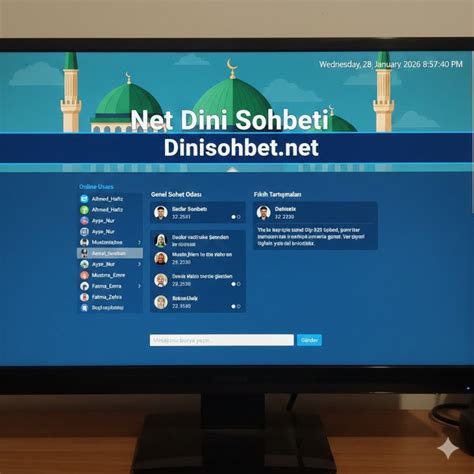 Net Dini Sohbeti Odaları İslami Sohbet Odaları Dini Chat Siteleri