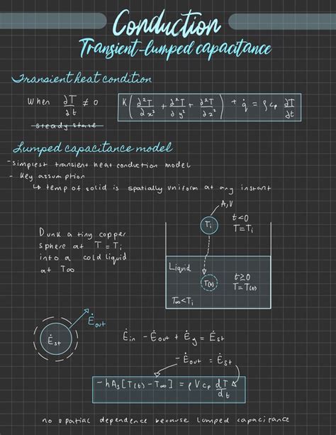 Conduction Lumped Capacitance
