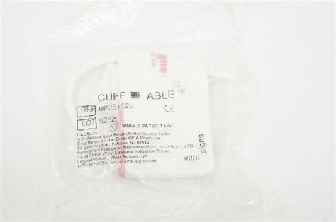 Vital Signs Bp251520 Cuffable Bp Cuff