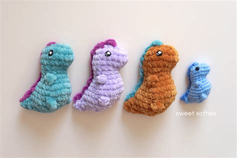 How To Crochet A Small Dinosaur At Cristopher Robertson Blog