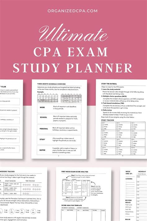 Study Sessions Planner Artofit