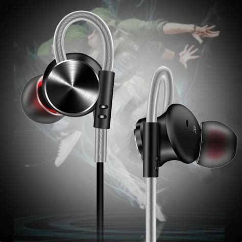 Wired Earbuds With Mic Volume Control Stereo Bass