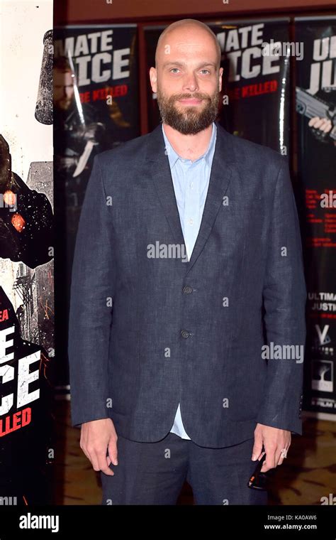 Martin Christopher Bode Attends The Ultimate Justice Premiere At Amc Dine In Sunset 5 On