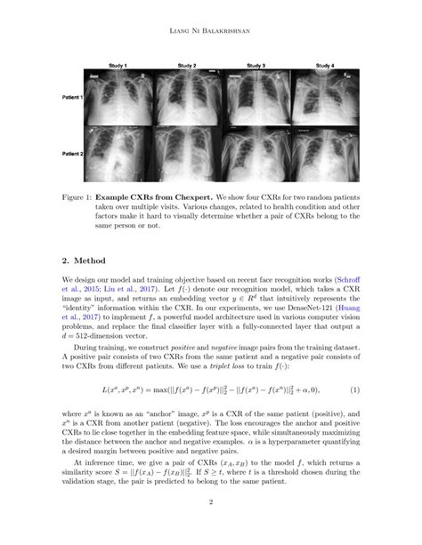 X Ray Recognition Patient Identification From X Rays Using A