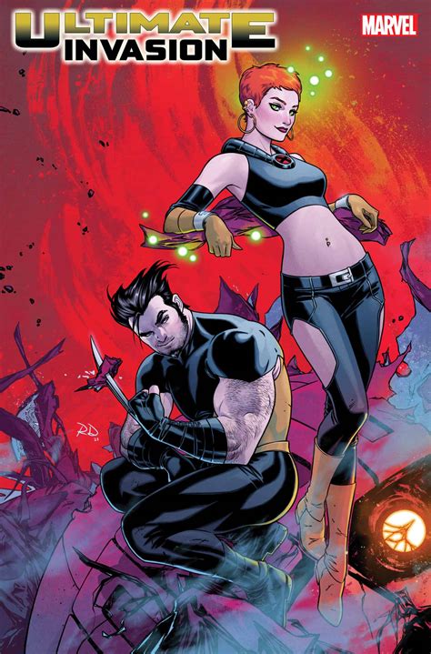 Ultimate Invasion 1s Cover Game Heats Up With New Russell Dauterman Variant Comic Watch