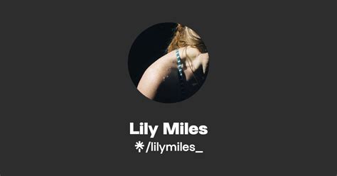 Lily Miles Linktree