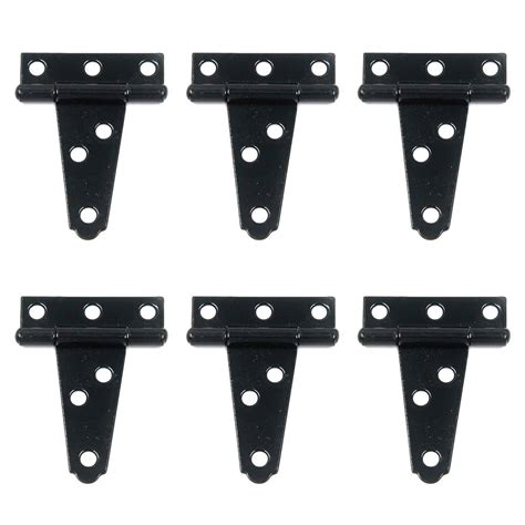 Large Hinges T Tulead Gate Hinges Black Shed Hinge Iron Strap Hinges