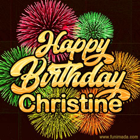 Happy Birthday Christine S For Her Download On