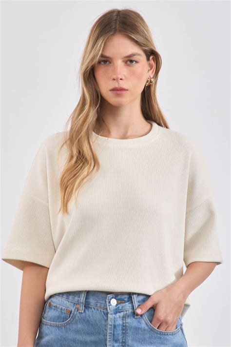 חולצת סריג קורדרוי