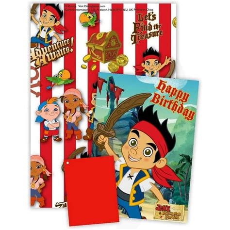 Jake And The Never Land Pirates Presentpapper För Födelsedagspresent Cdon